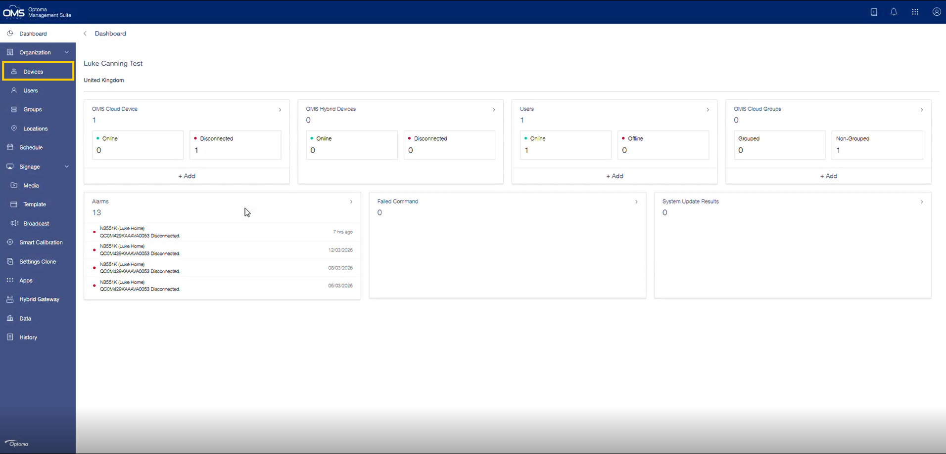 Tutorial 21 - How to remove a device from OMS – Optoma